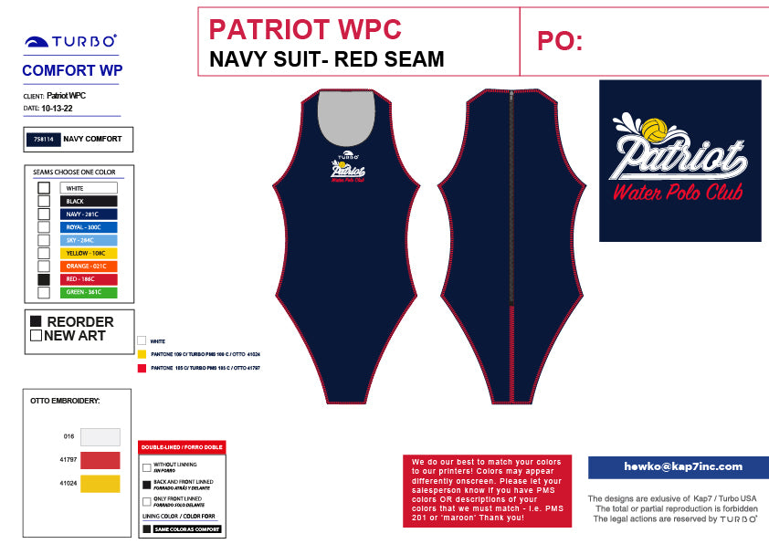 Patriot WPC - Team Store - KAP7 International