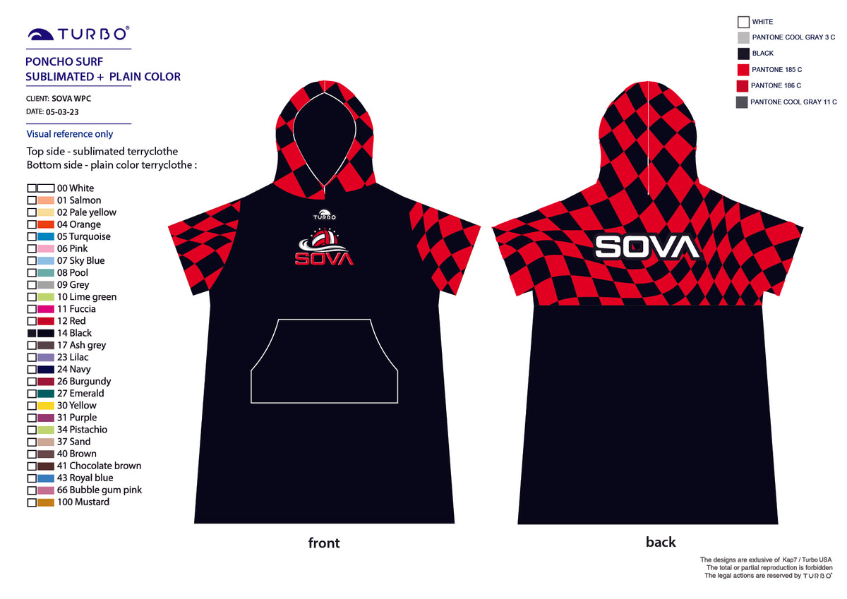 Sova Wpc Team Store Poncho Kap7 International